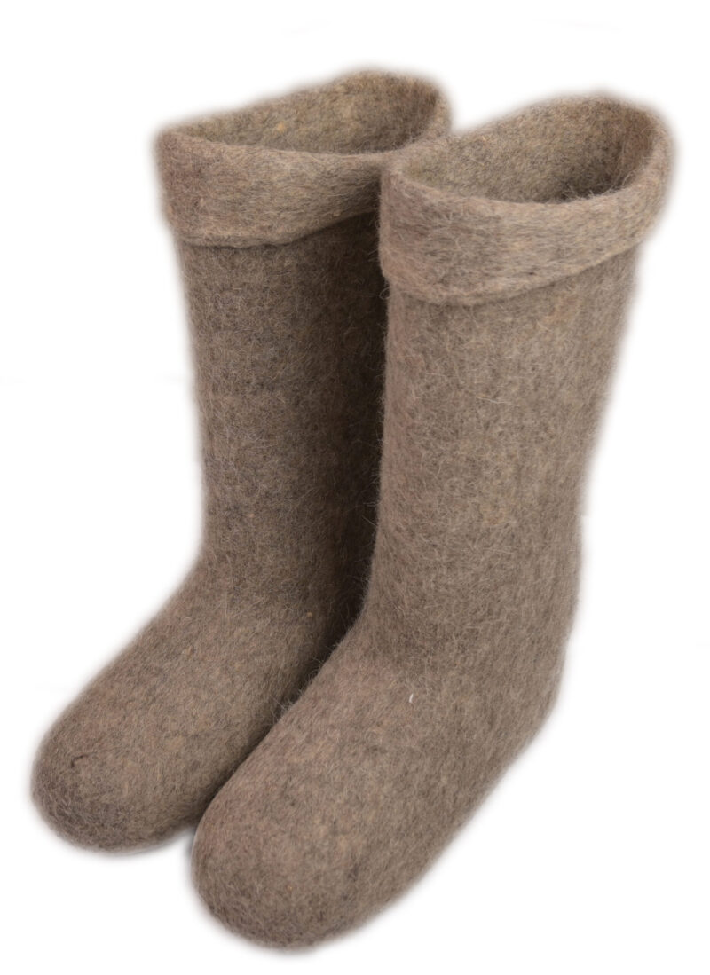 Handmade Felted Wool Boots - LAT 68